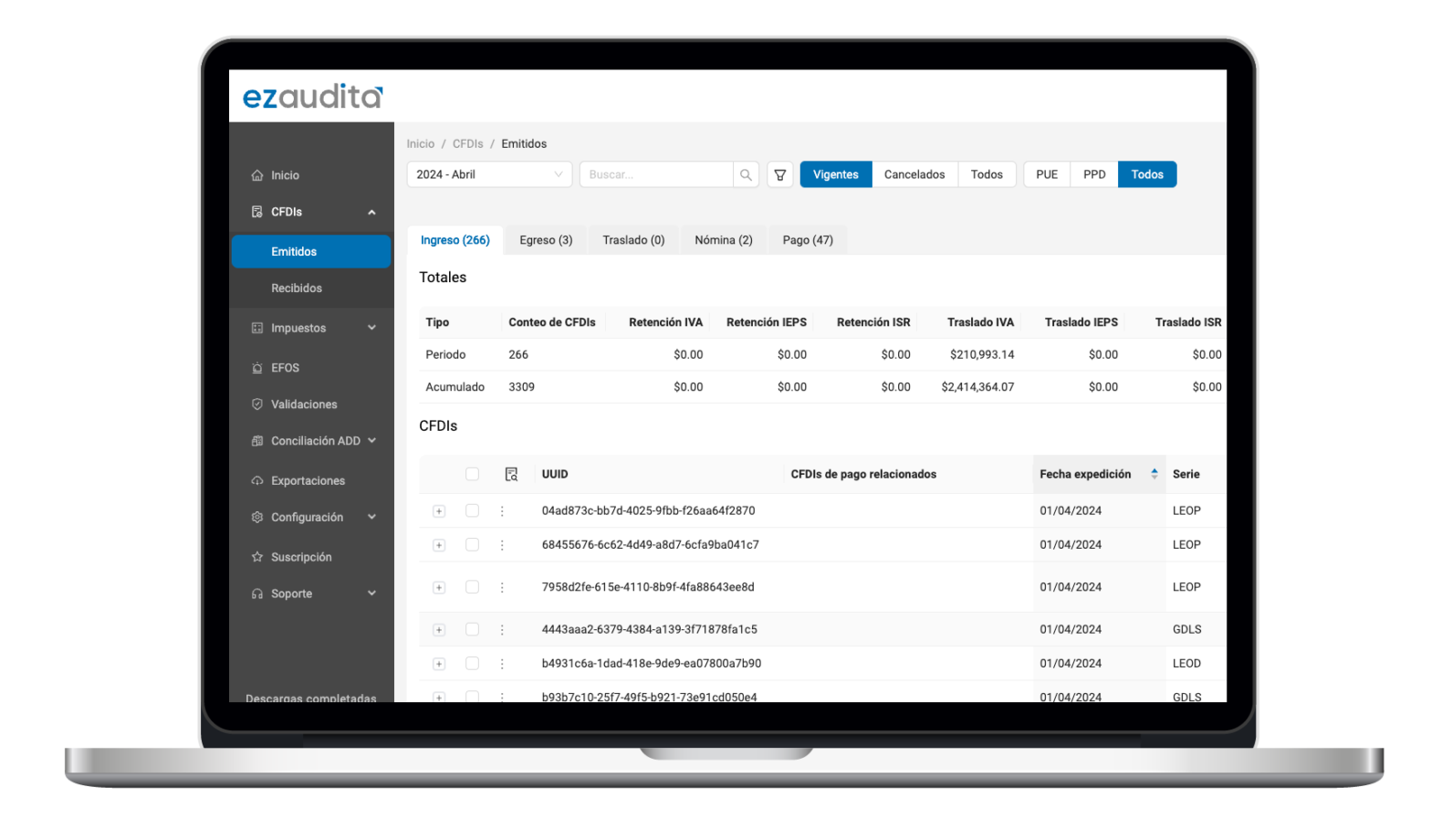 ezaudita® – Nube iiNtegra